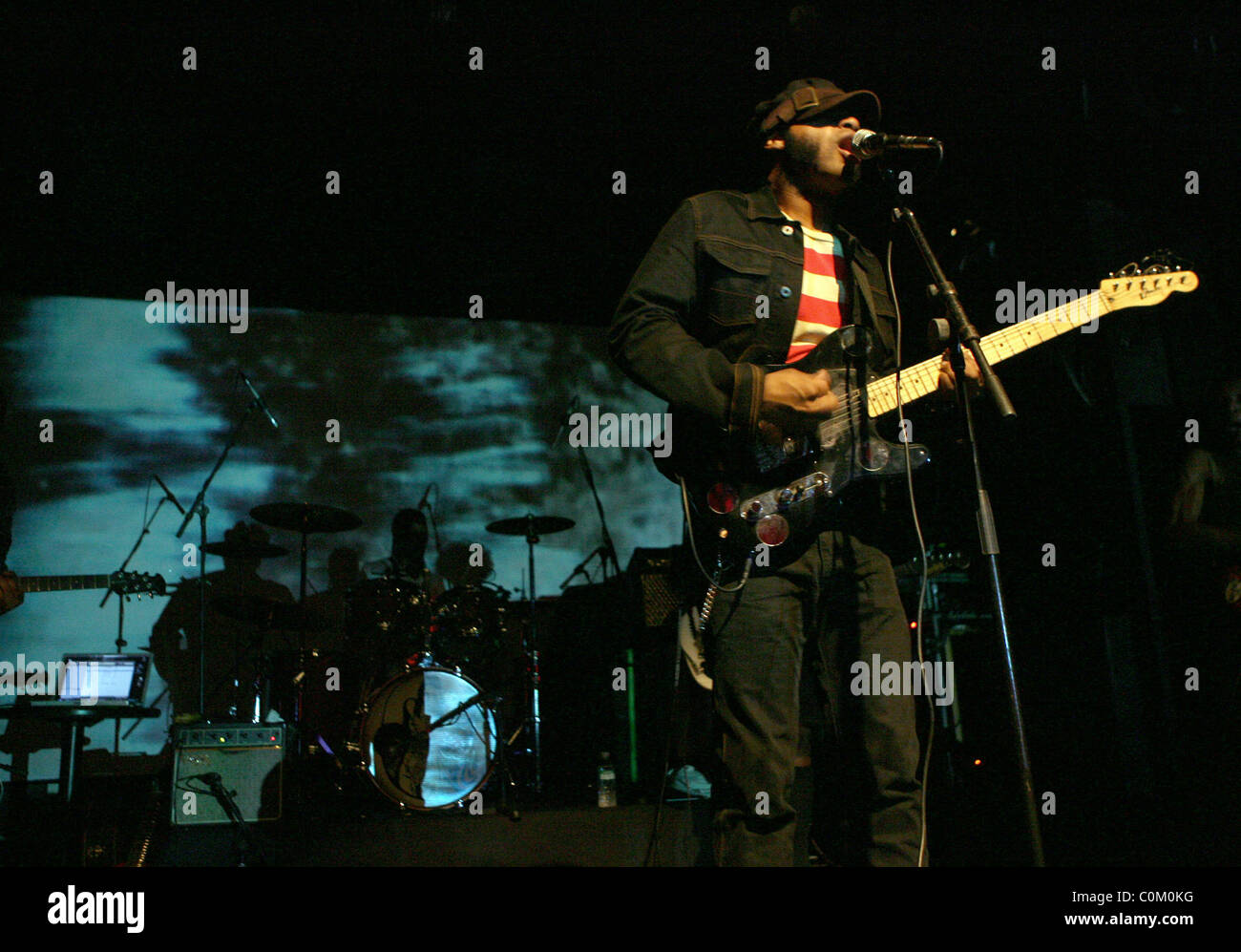 Daniel Chavis of Apollo Heights performing at the Blender Theater ...