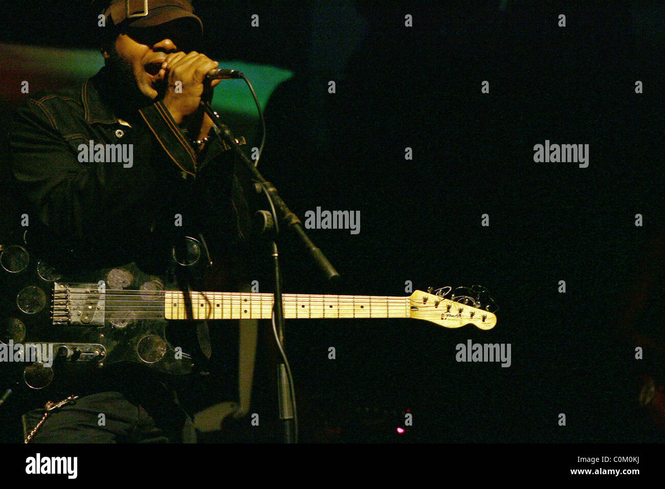 Daniel Chavis of Apollo Heights performing at the Blender Theater ...