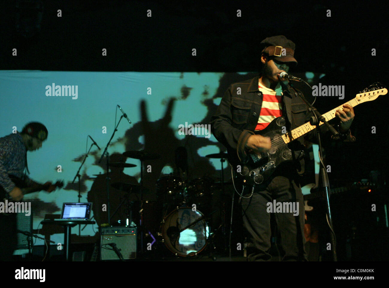 Daniel Chavis of Apollo Heights performing at the Blender Theater ...