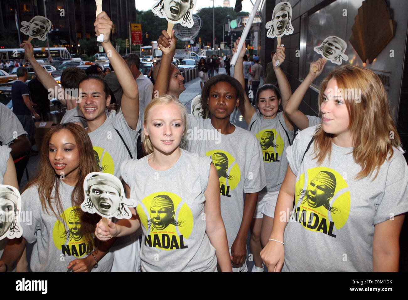 Atmosphere Nike's 'Grapple in the Apple' press conference at The ...