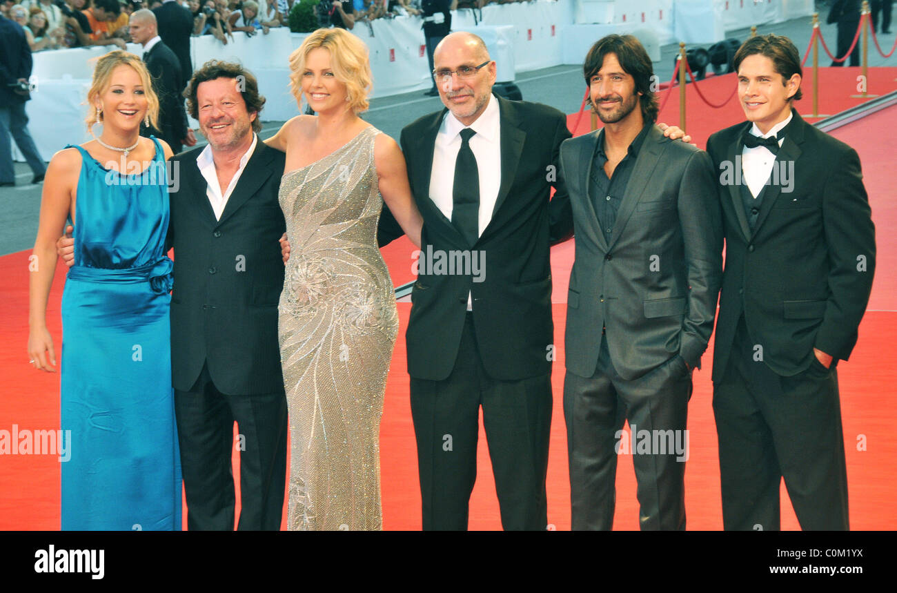 Jennifer Lawrence, Joaquim de Almeida, Charlize Theron, Guillermo ...
