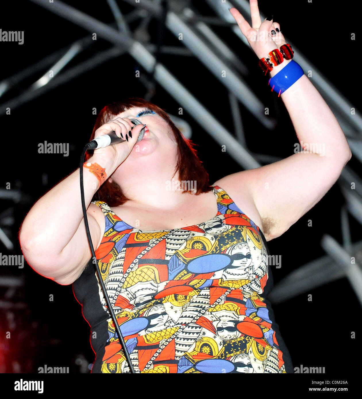 Beth Ditto of The Gossip Hydro Connect Festival - Day 2 Inveraray ...