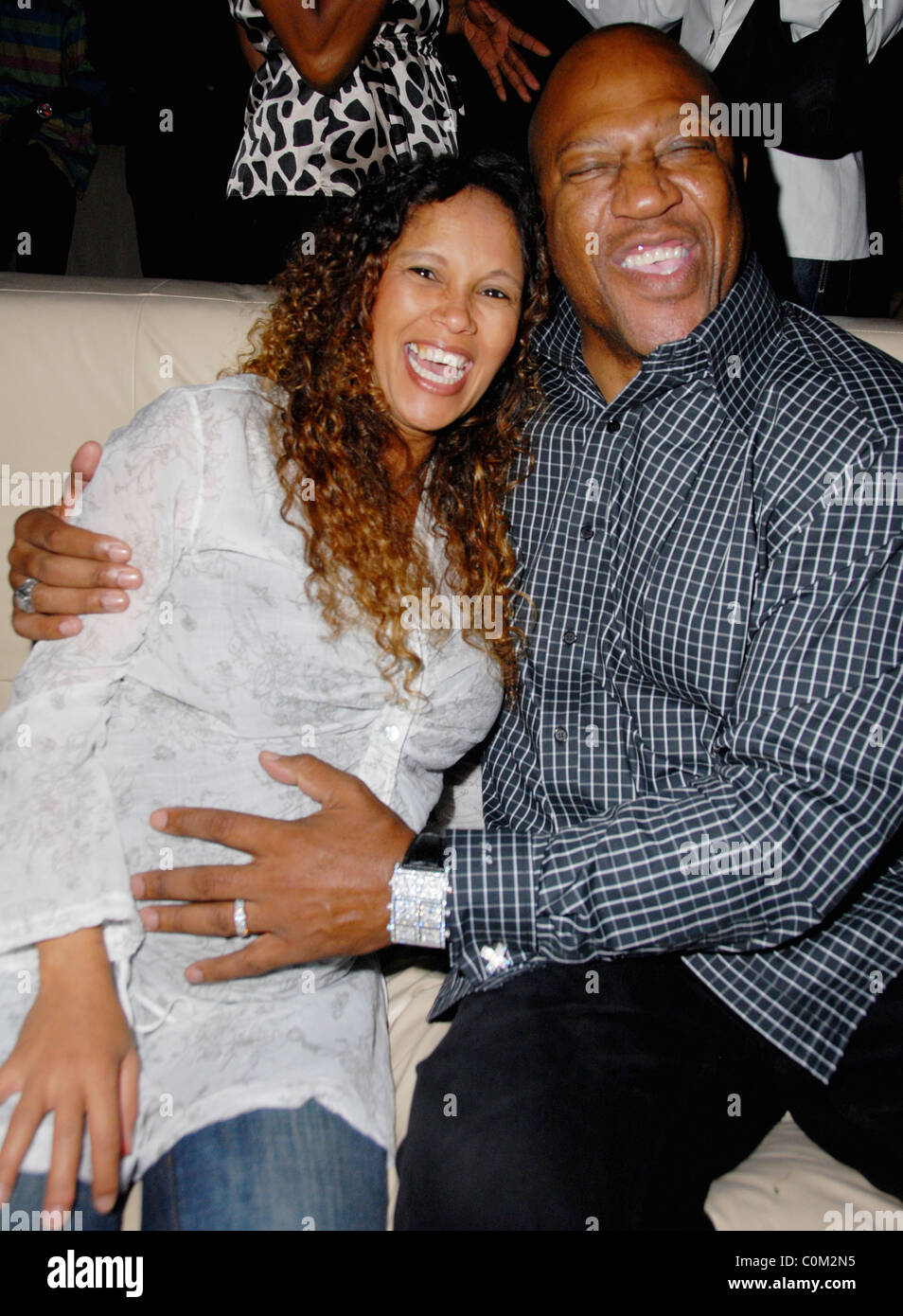 Phylicia and Tommy' Tiny Lister' arrive for Desiree Coleman Jackson's ...