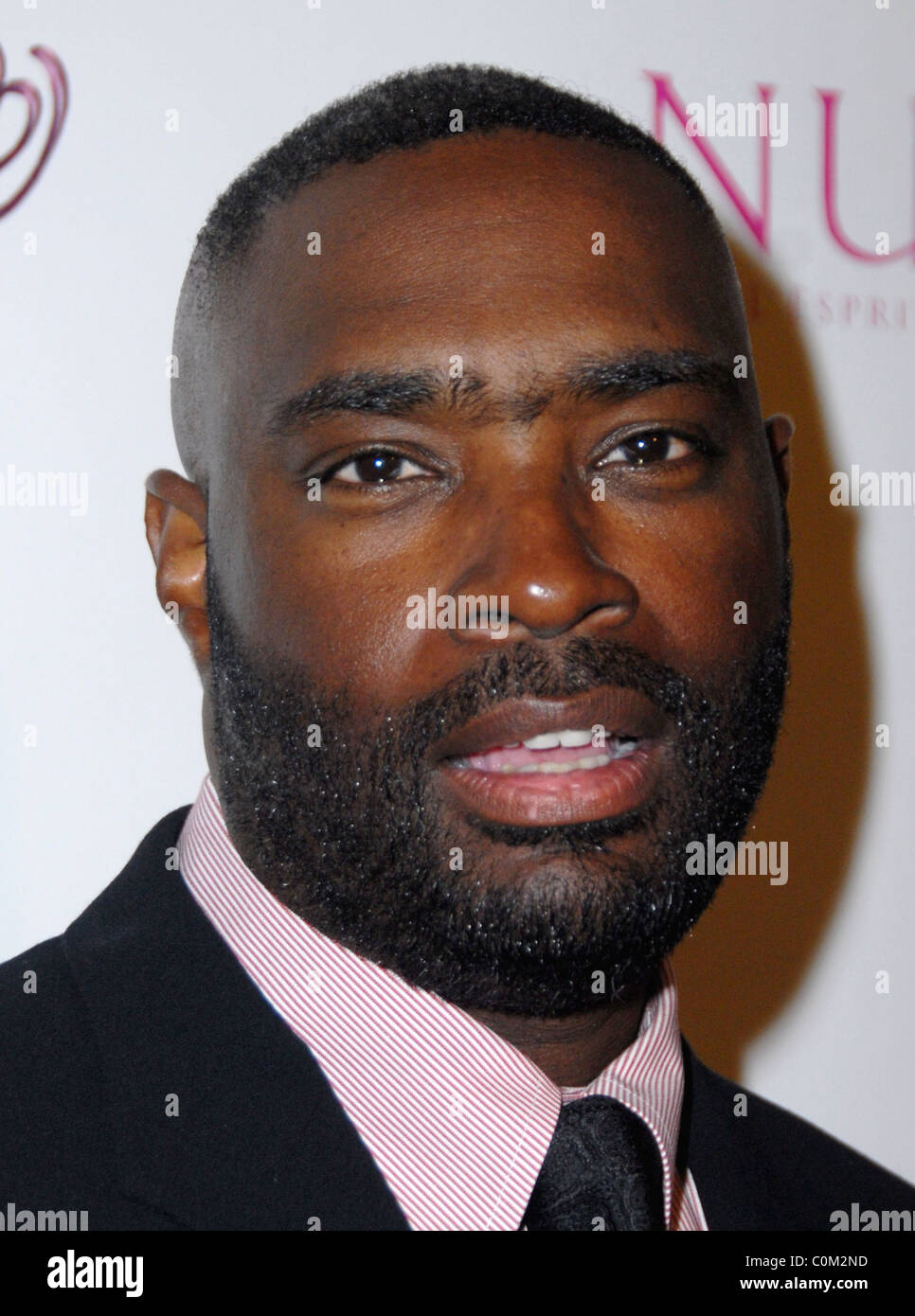 Antwone Fisher arrives for Desiree Coleman Jackson's surprise Birthday ...