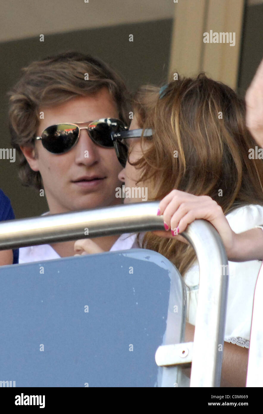Dave Clark and Princess Beatrice Sarah Ferguson Presents the Gold Cup ...