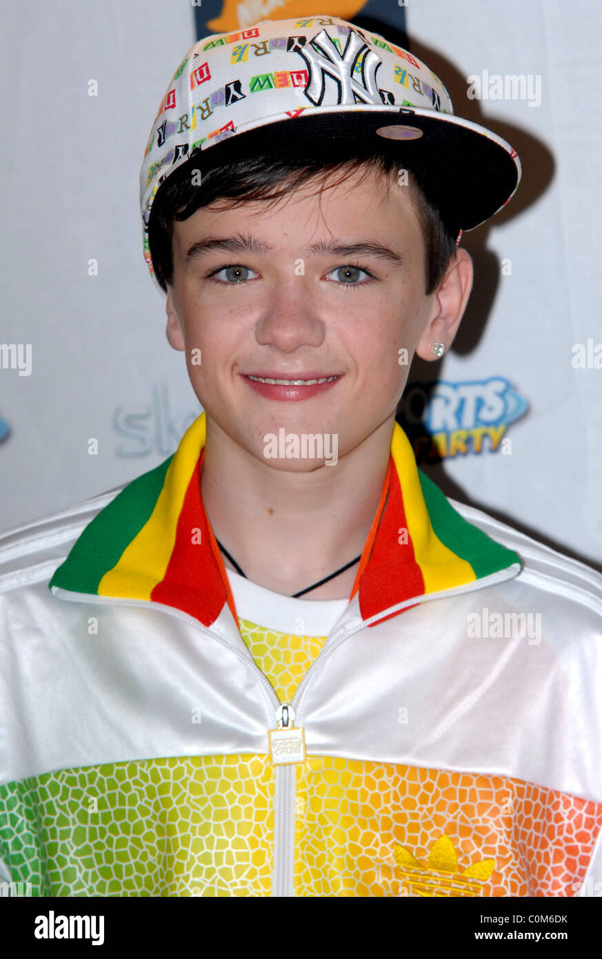 George Sampson Nickelodeon Kids' Choice Awards UK 2008 at ExCeL London ...