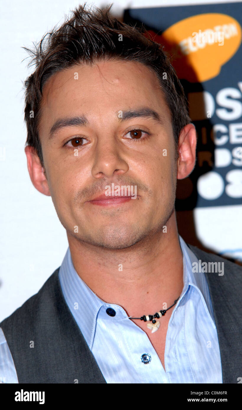 Jason King Nickelodeon Kids' Choice Awards UK 2008 at ExCeL London ...