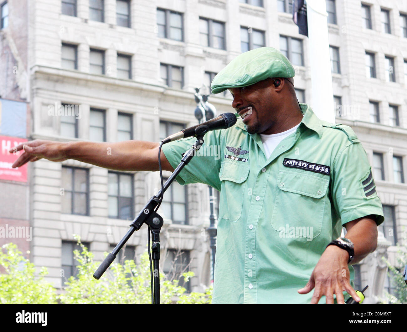 Roderick Eldridge of Naturally J&R Music festival held at City Hall ...