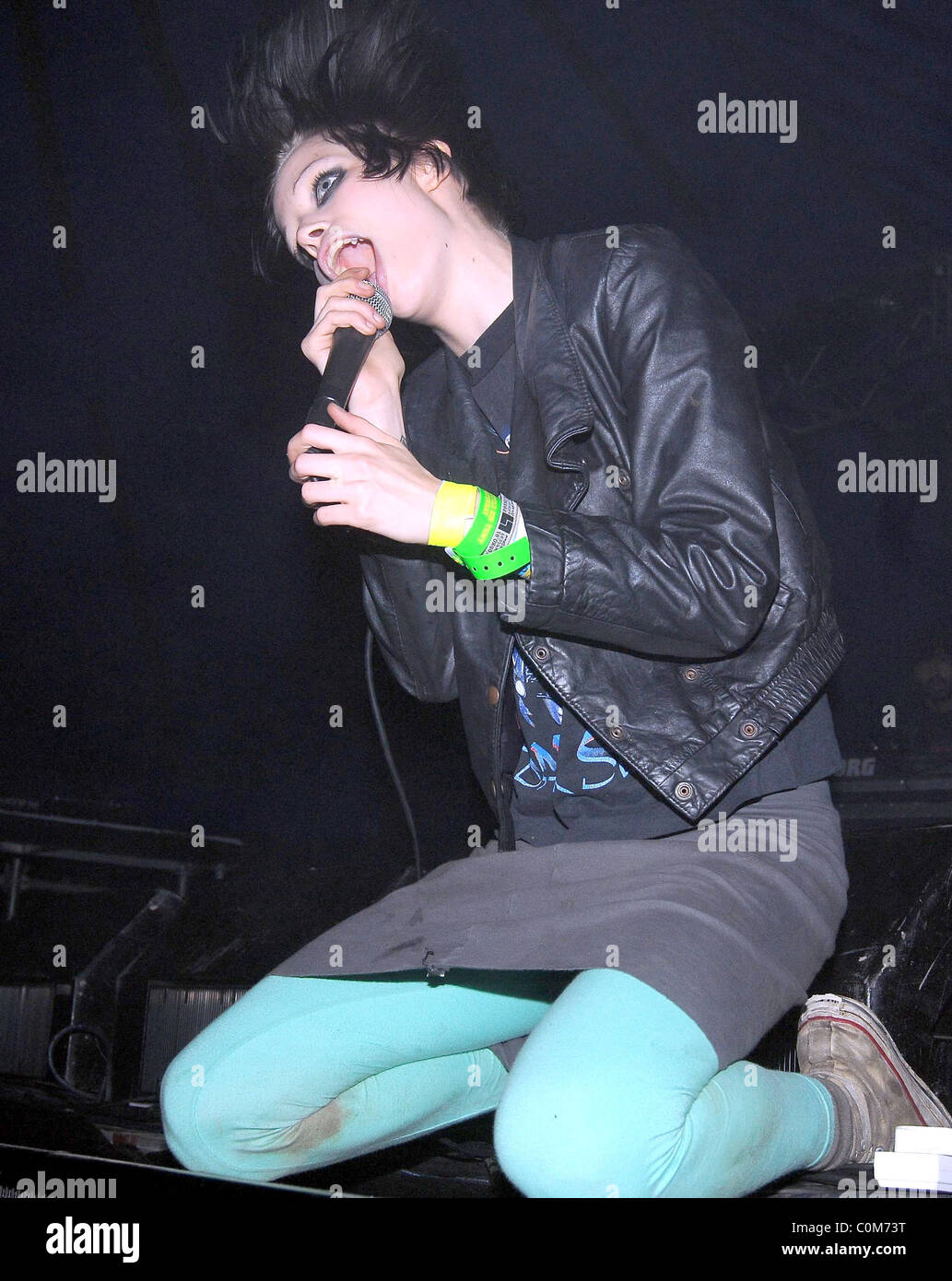 Alice Glass of Crystal Castles Performing at Day 2 of The Electric ...