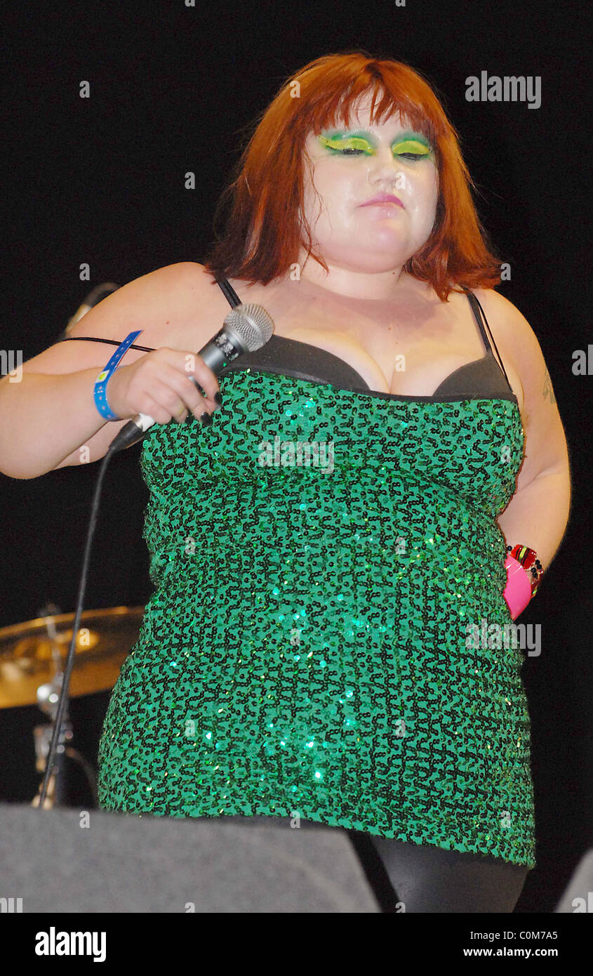 Beth Ditto of The Gossip Performing at Day 3 of The Electric Picnic ...