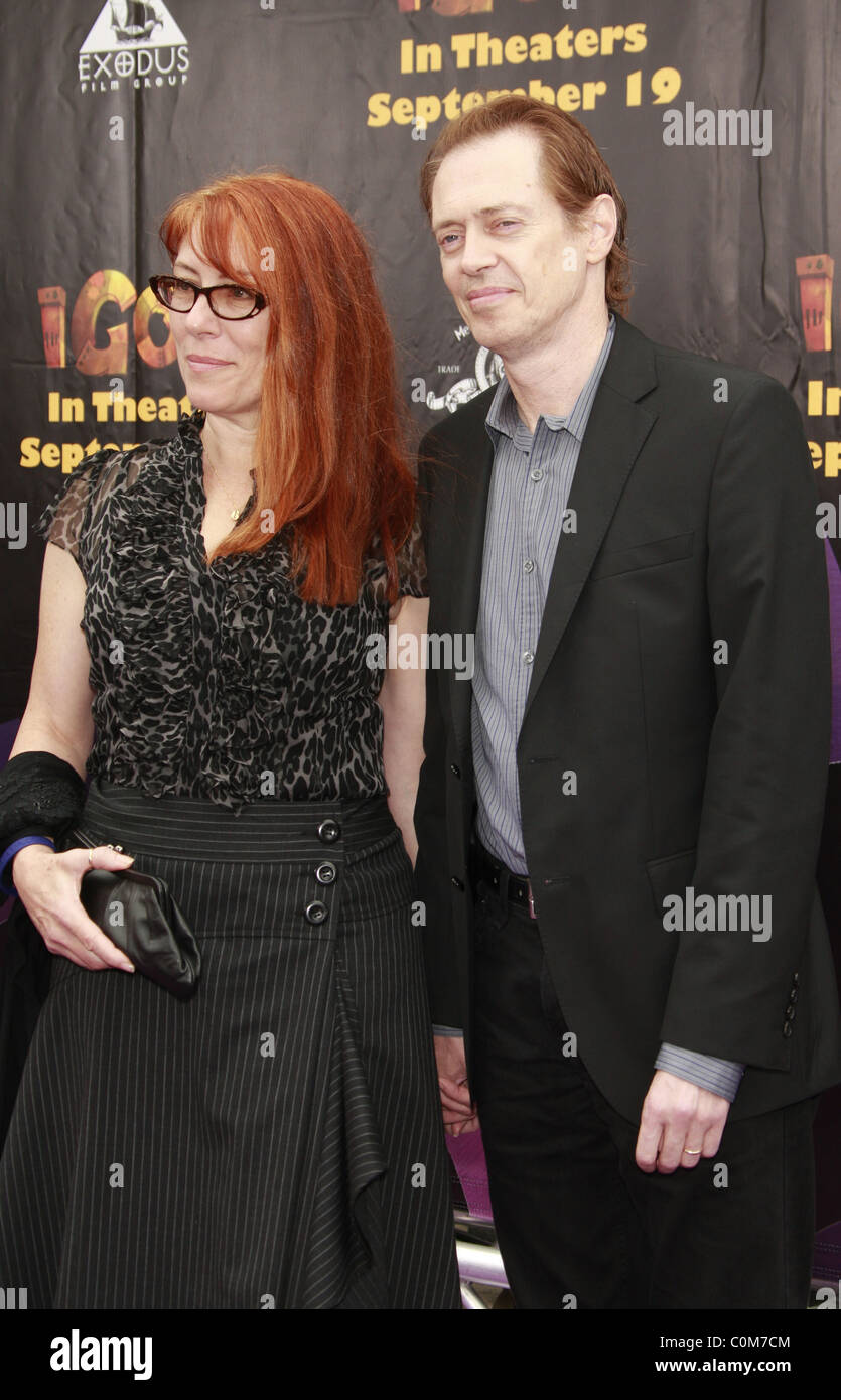 Steve Buscemi and wife Jo Andres 'Igor' premiere at Grauman's Chinese ...