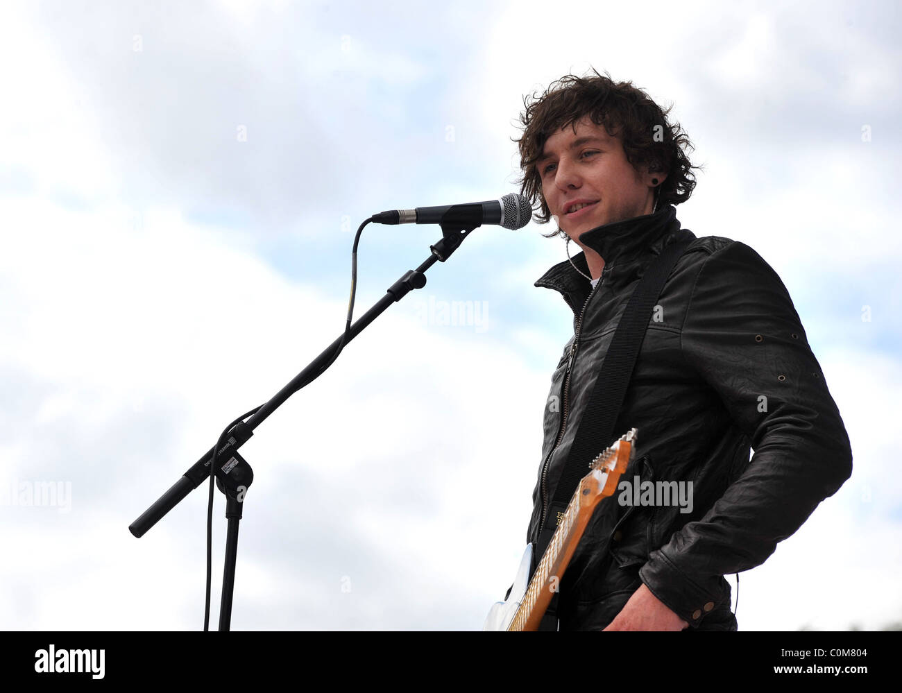 Danny Jones of McFly The Olympic handover celebrations - The Visa 2012 ...