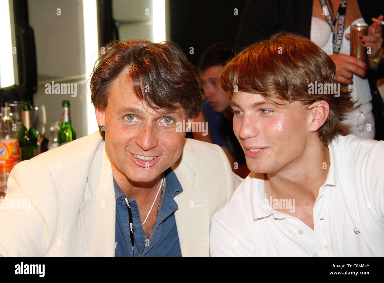 Wolfgang Bahro and Raul Richter TrekStor's Nightfever Party at IFA ...