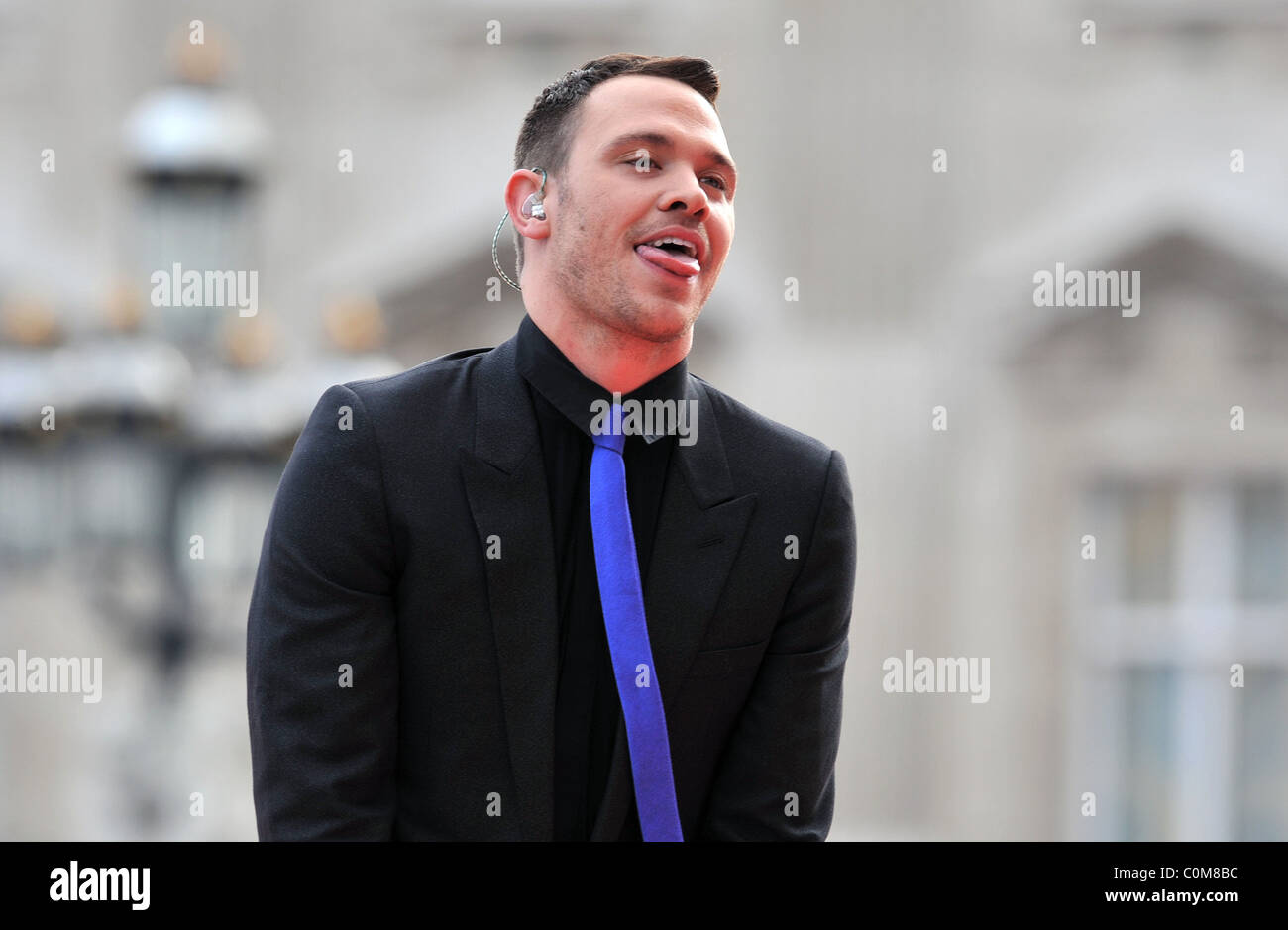 Will Young The Olympic handover celebrations - The Visa 2012 Party ...
