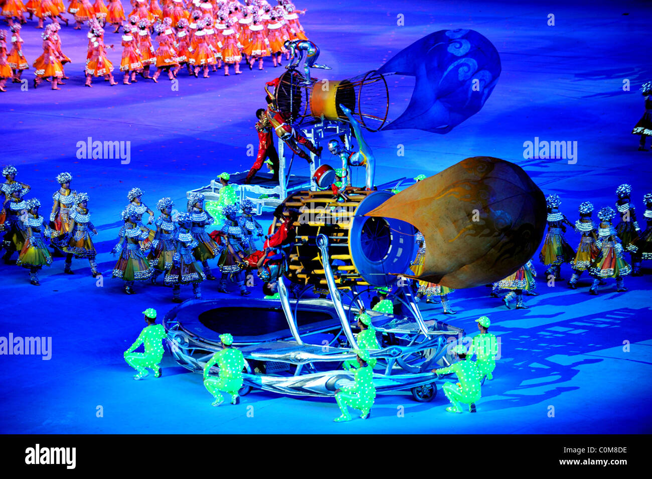 The Beijing 2008 Olympic Games closing ceremony in the National Stadium ...