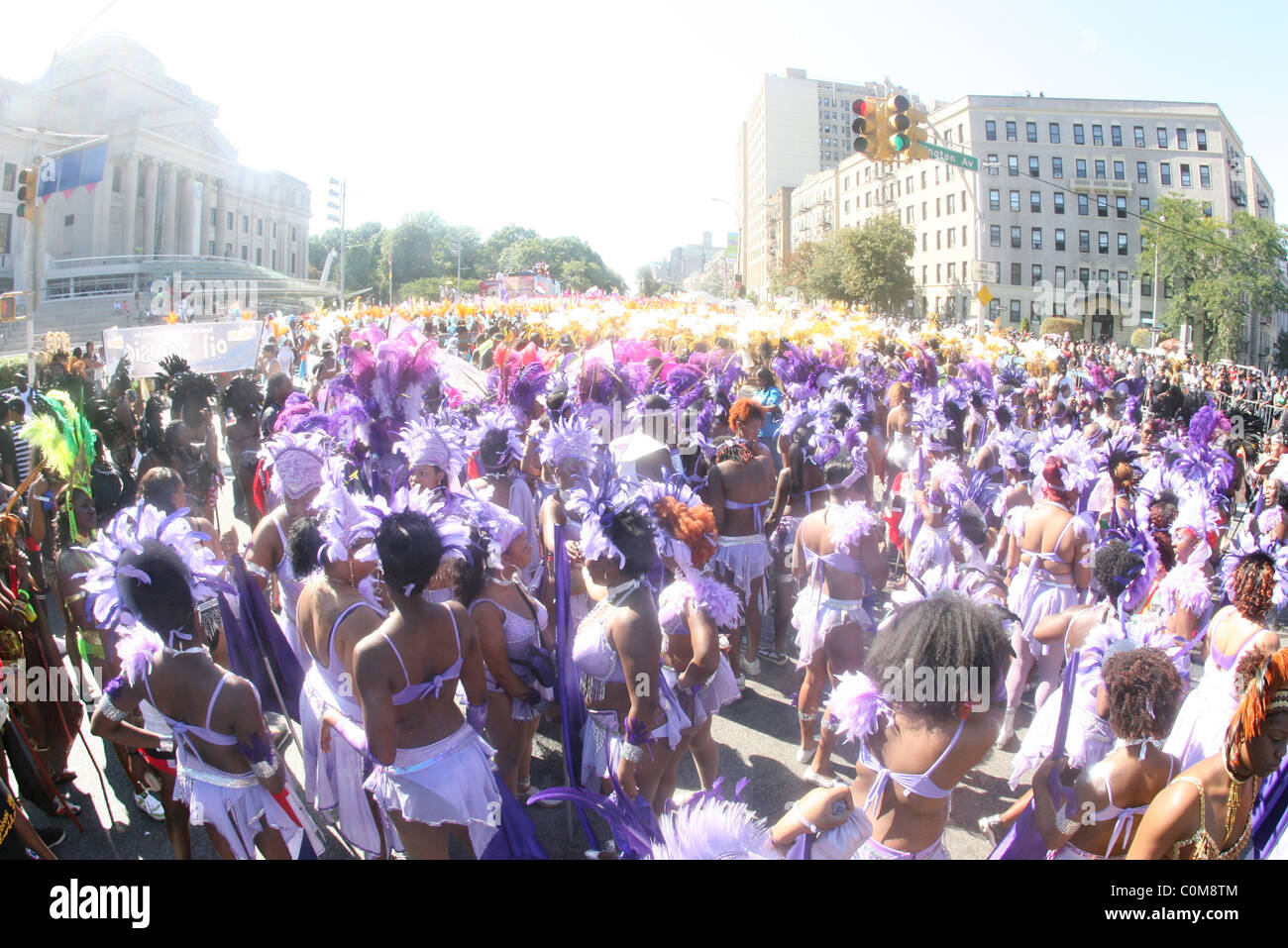 The 41st West Indian American Day Carnival Parade in Brooklyn New York ...