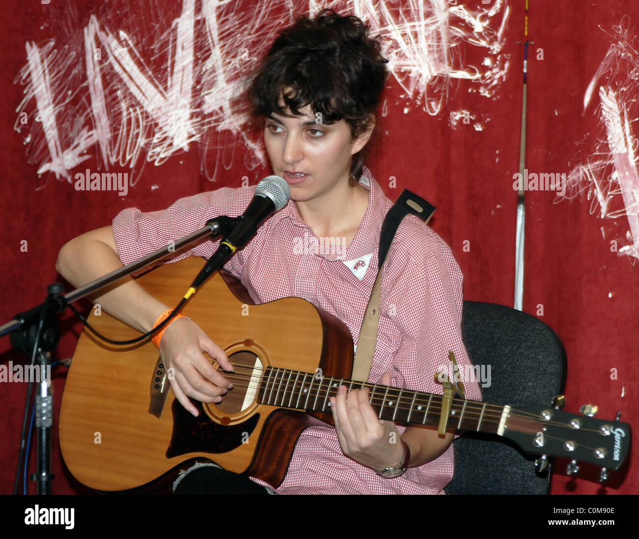 Carley Sings performs at Tower Records on Wicklow Street to celebrate ...