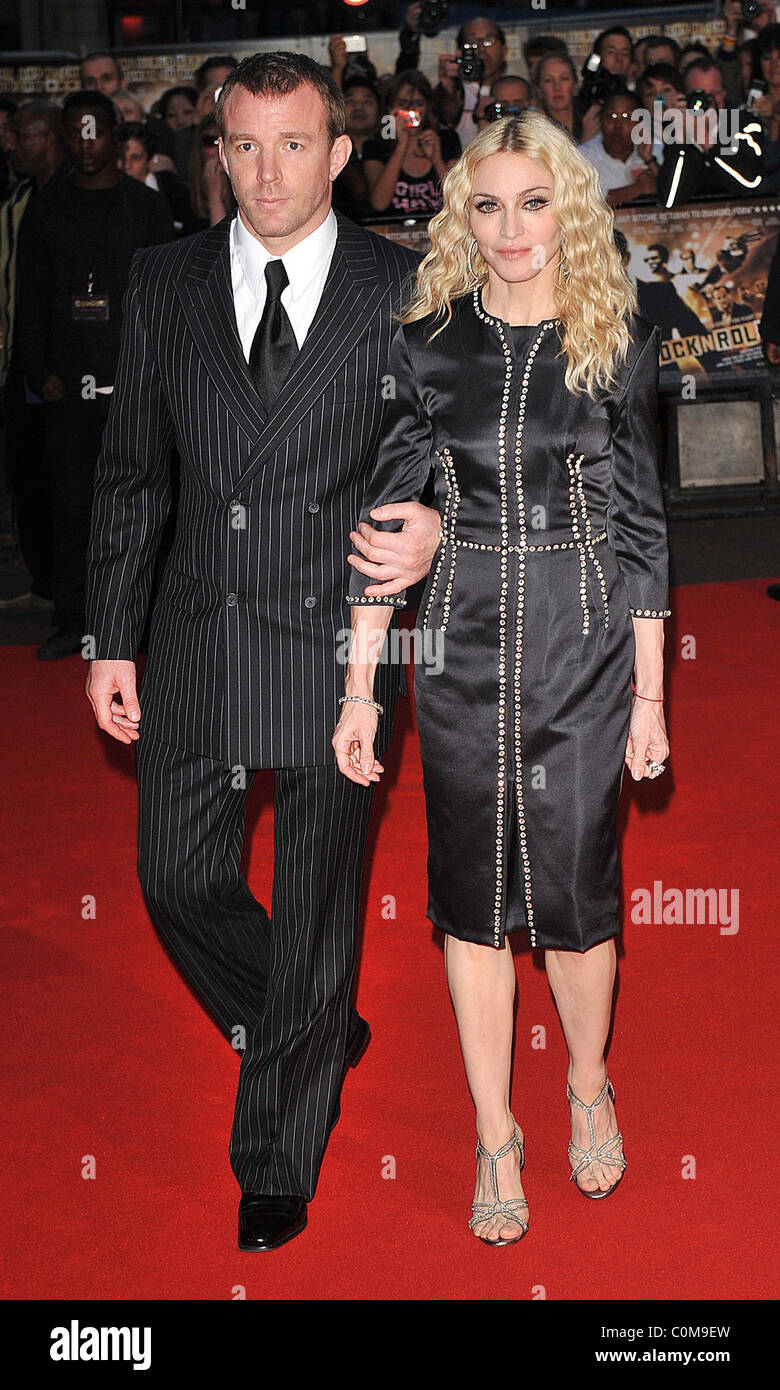 Guy Ritchie and Madonna 'Rocknrolla' World Premiere held at the Odeon ...