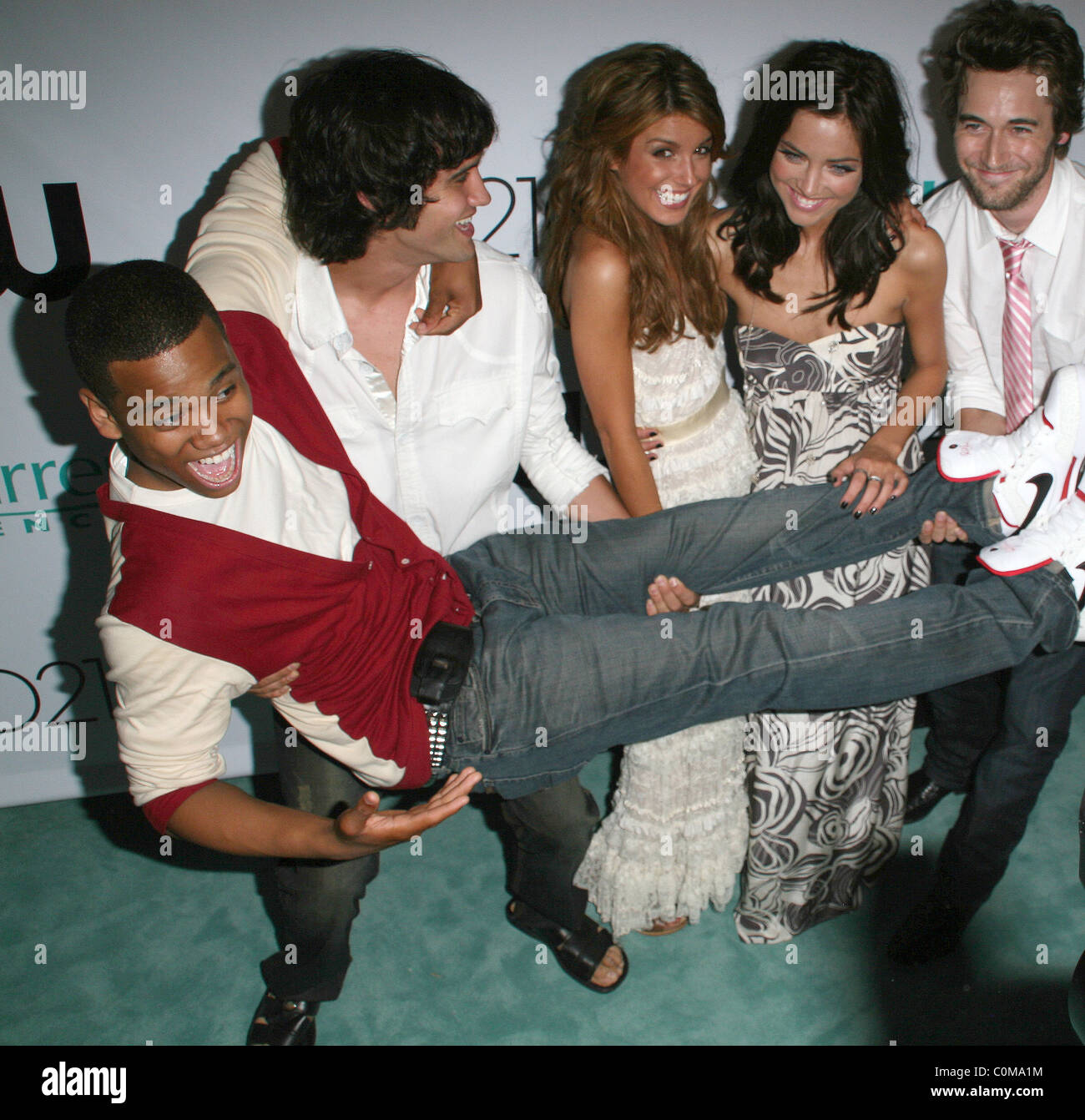 Tristan Wild, Shenae Grimes, Jessica Stroup, Michael Steger CW Network ...