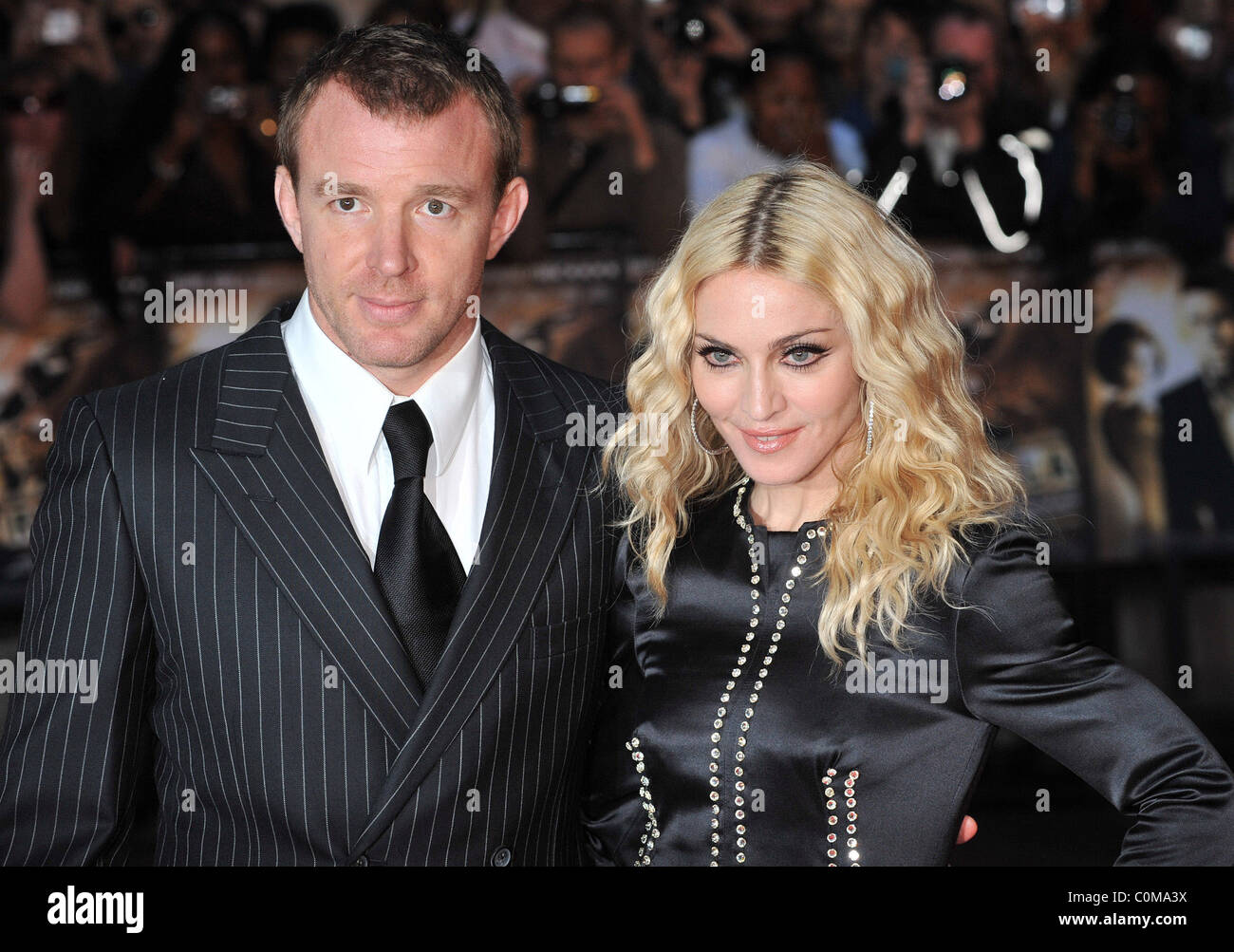 FILE PHOTO MADONNA & RITCHIE CONFIRM DIVORCE MADONNA and GUY RITCHIE ...