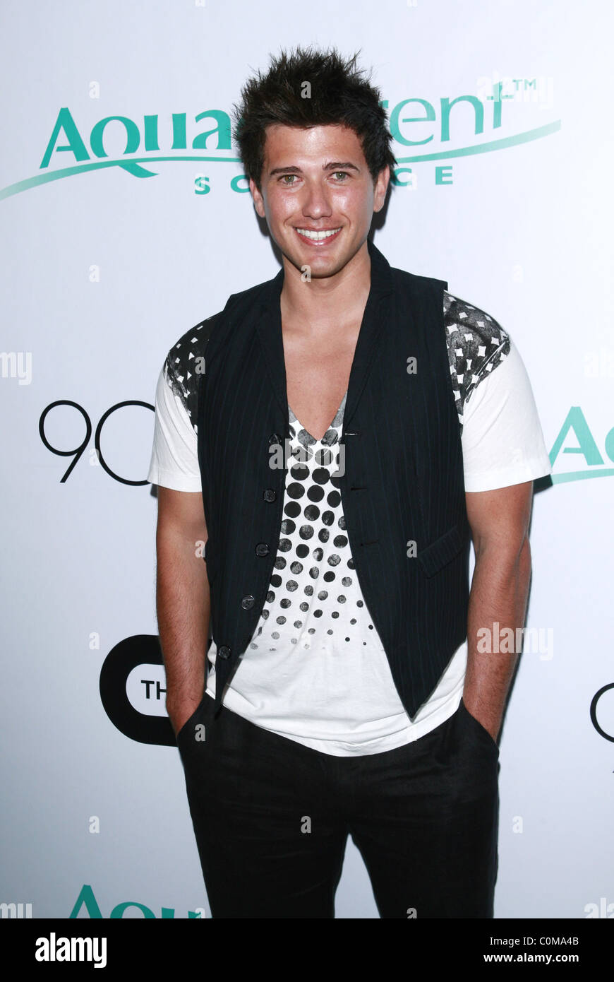 Brandon Vayda CW Network 90210 premiere party held at 22600 Pacific ...