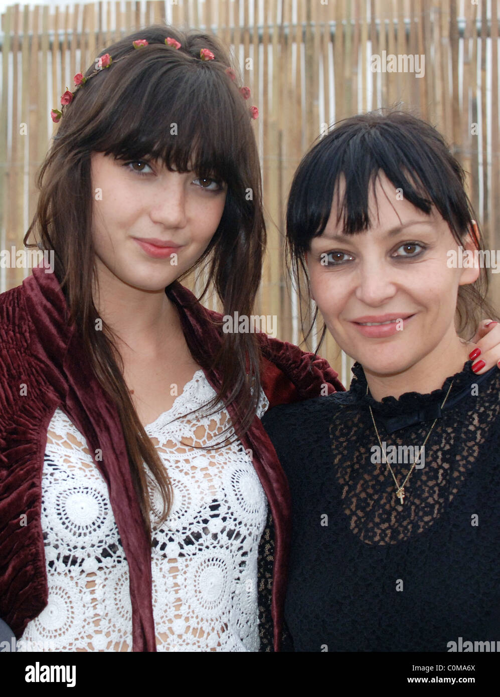 Daisy Lowe and her mother Pearl Lowe Get Loaded in The Park held at ...