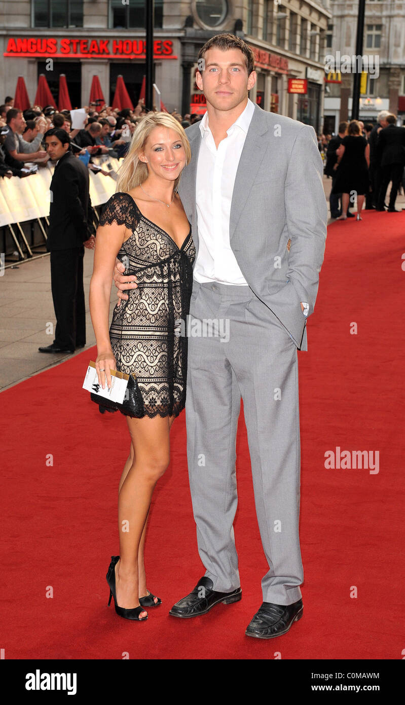 Ali Bastian and guest UK premiere of 'Righteous Kill' at the Empire ...