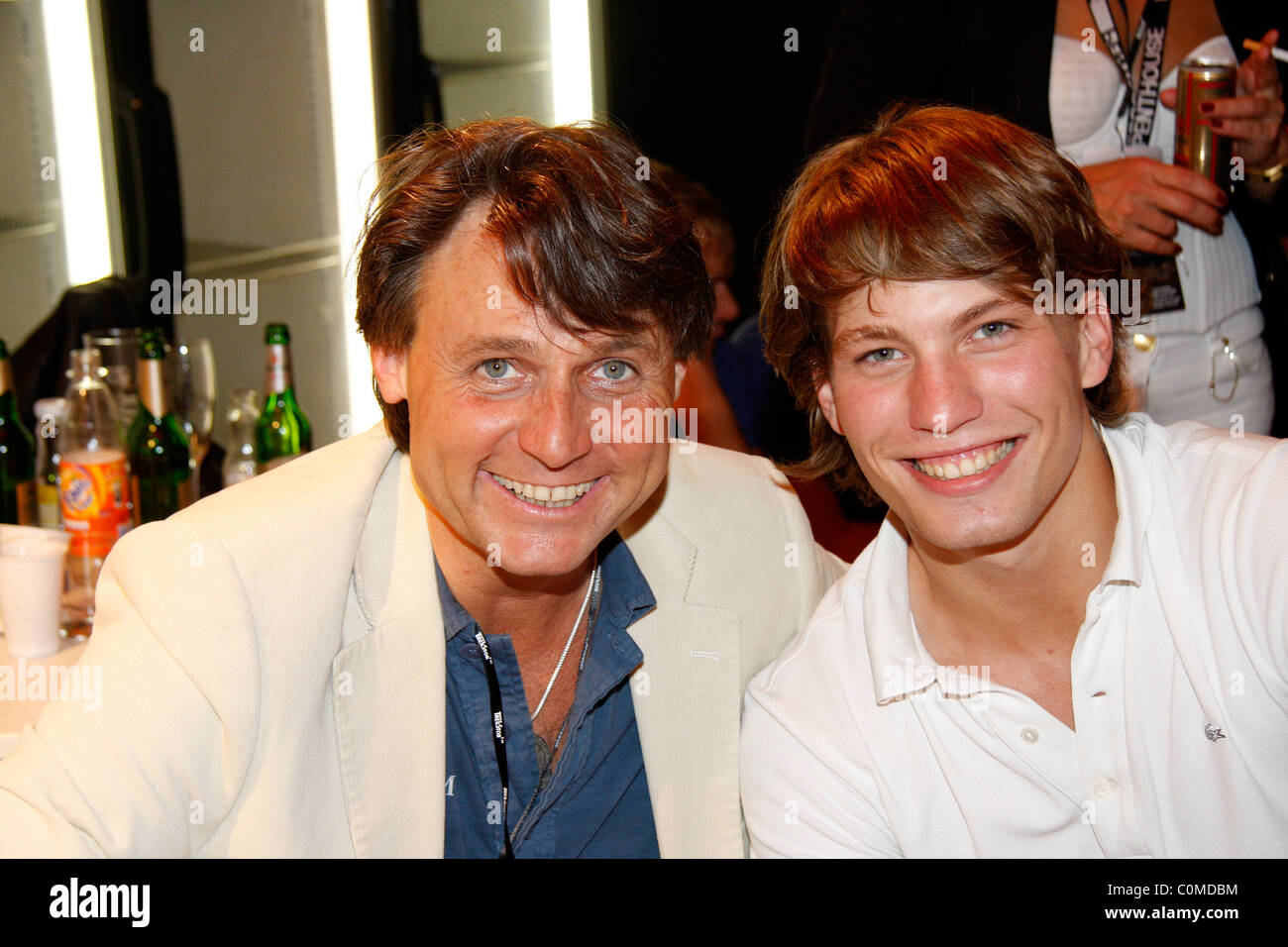 Wolfgang Bahro and Raul Richter TrekStor's Nightfever Party at IFA ...