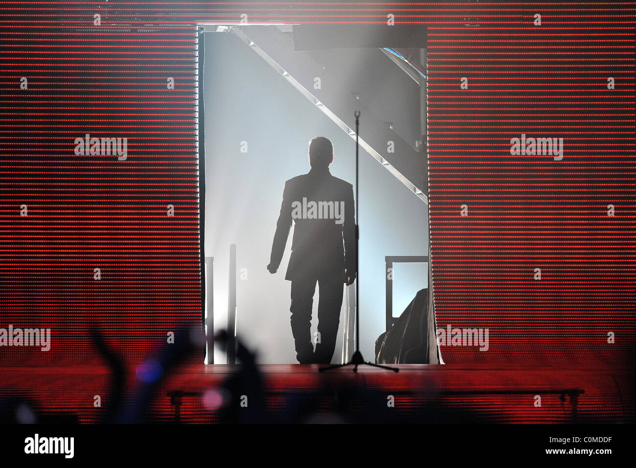 George Michael performs his last concert at Earls Court London, England ...