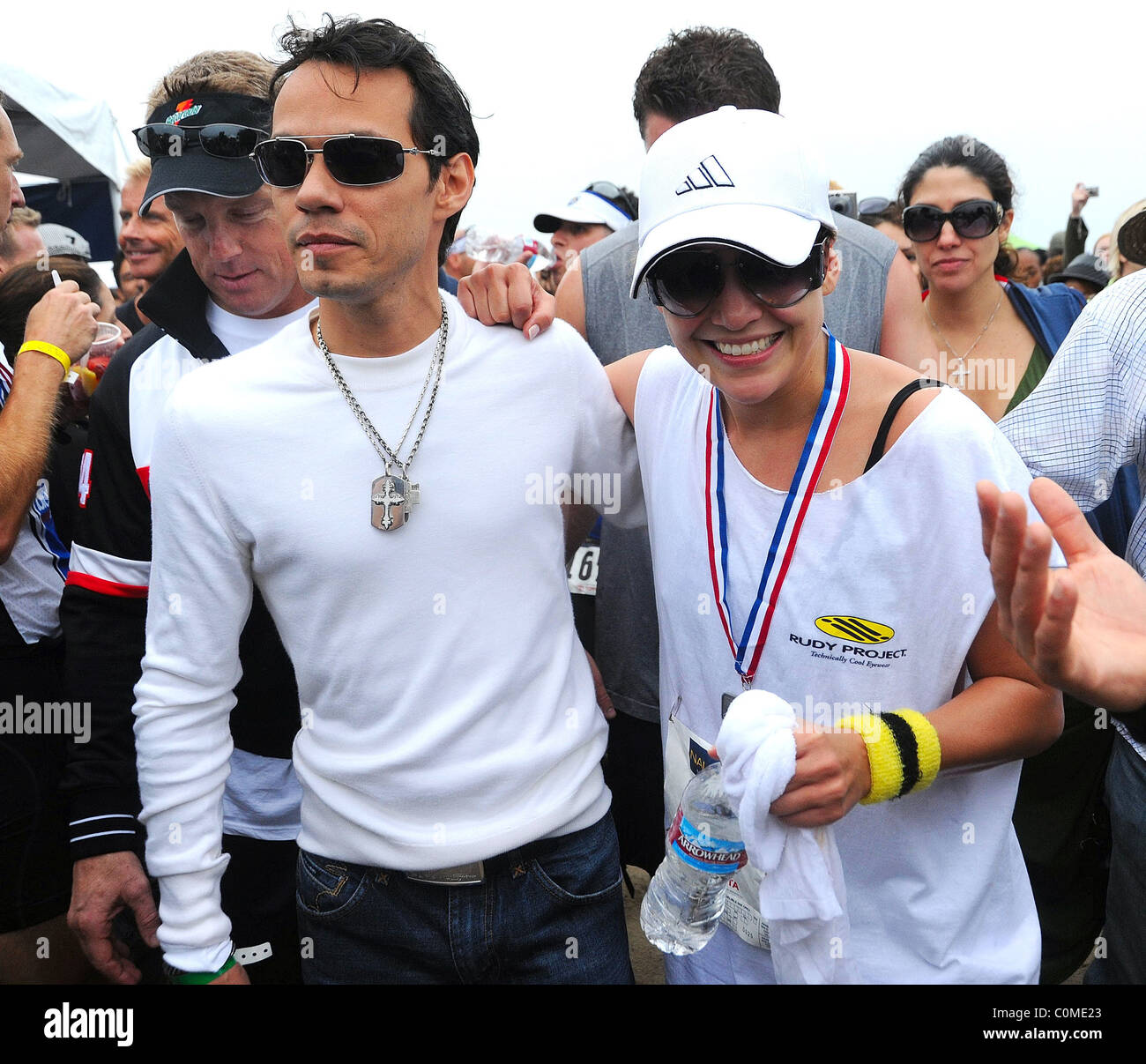 Marc Anthony 2008 Nautica Malibu Triathlon at Zuma Beach Malibu ...