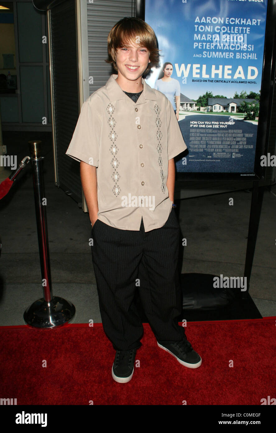 Chase Ellison arriving at the 'Towelhead' Premiere at the ArcLight ...