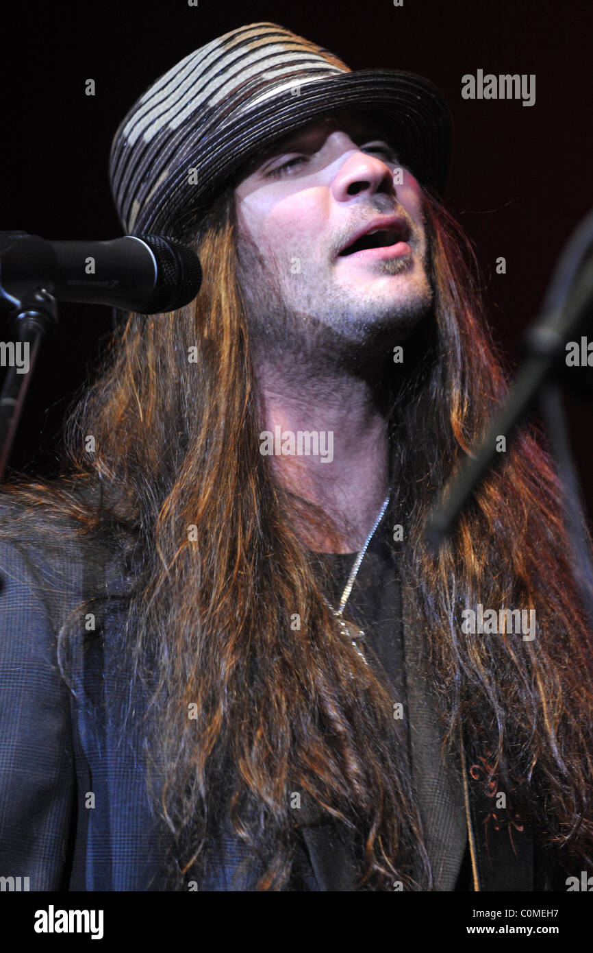 Singer Bo Bice performs as part of the 40 Years Ago Today concert ...