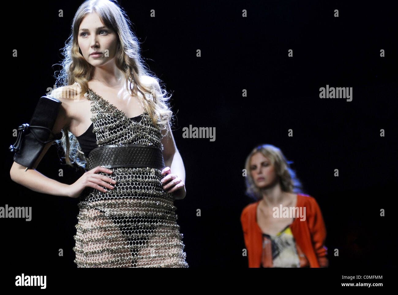 Supermodel Sally Graham models Ginger & Smart designs at The ...