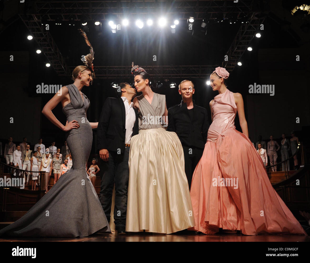 Models London Fashion Week - Spring/Summer 2009 - Qasimi - Catwalk Held ...