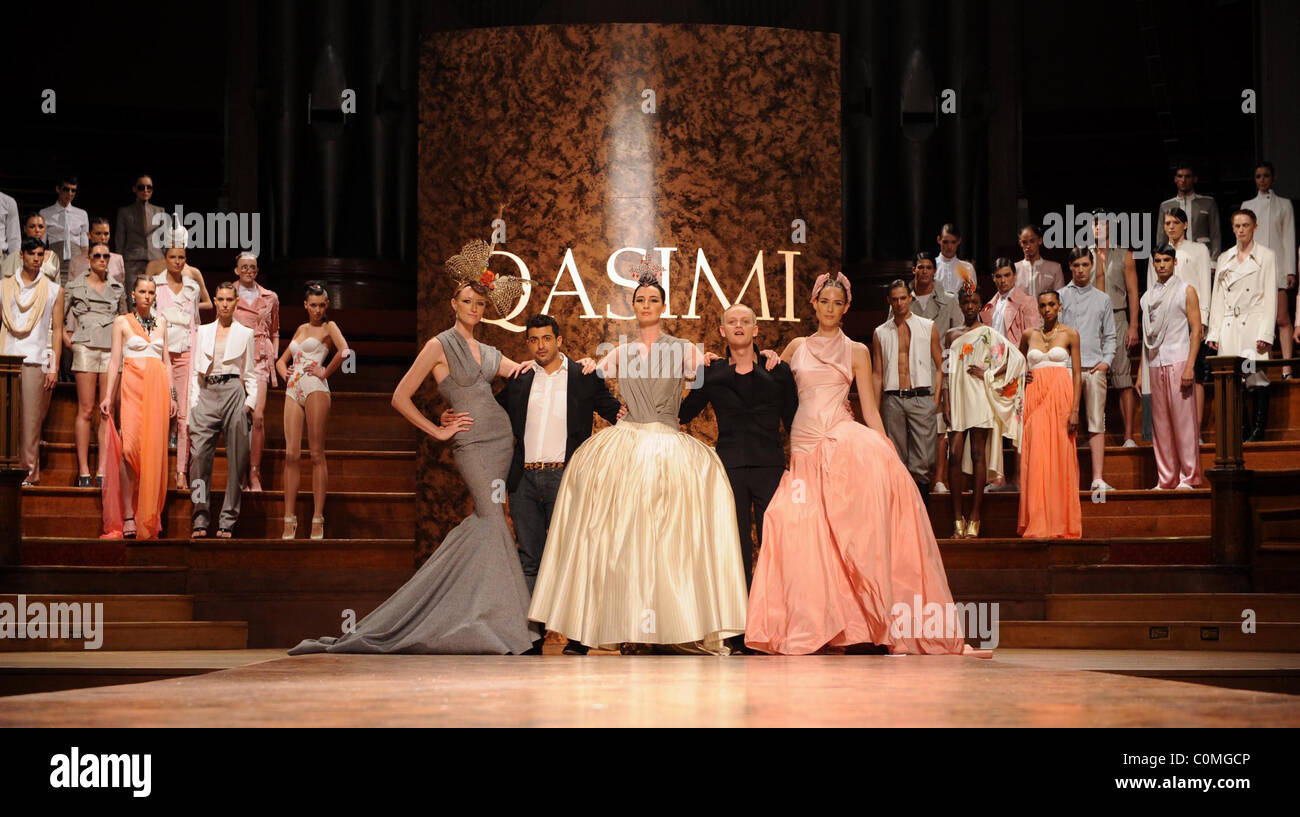 Models London Fashion Week - Spring/Summer 2009 - Qasimi - Catwalk Held ...