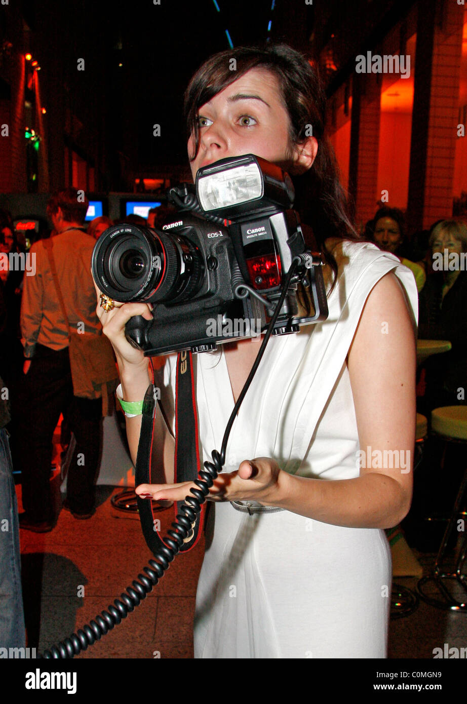 Nora Tschirner Aftershow-party "First Steps Awards 2008" at Daimler ...