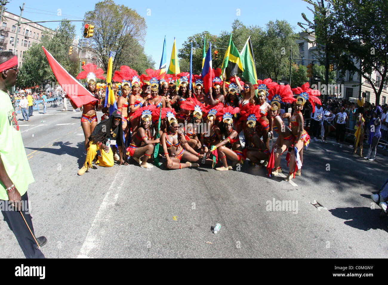 The 41st West Indian American Day Carnival Parade in Brooklyn New York ...