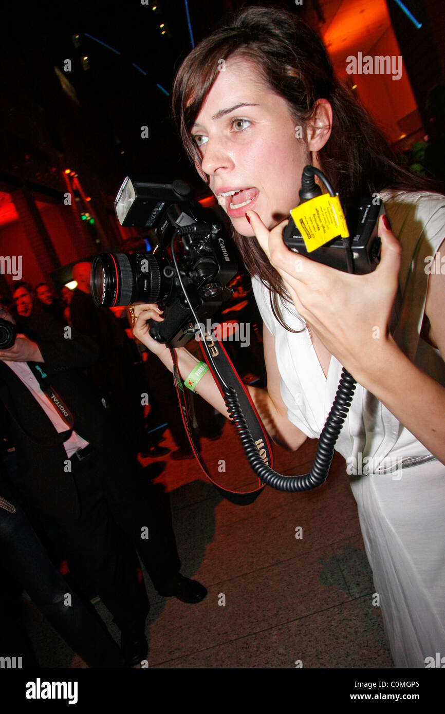 Nora Tschirner Aftershow-party "First Steps Awards 2008" at Daimler ...