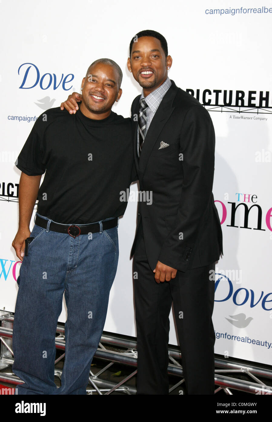 Will Smith & His brother The LA premiere of "The Women" at Mann's ...