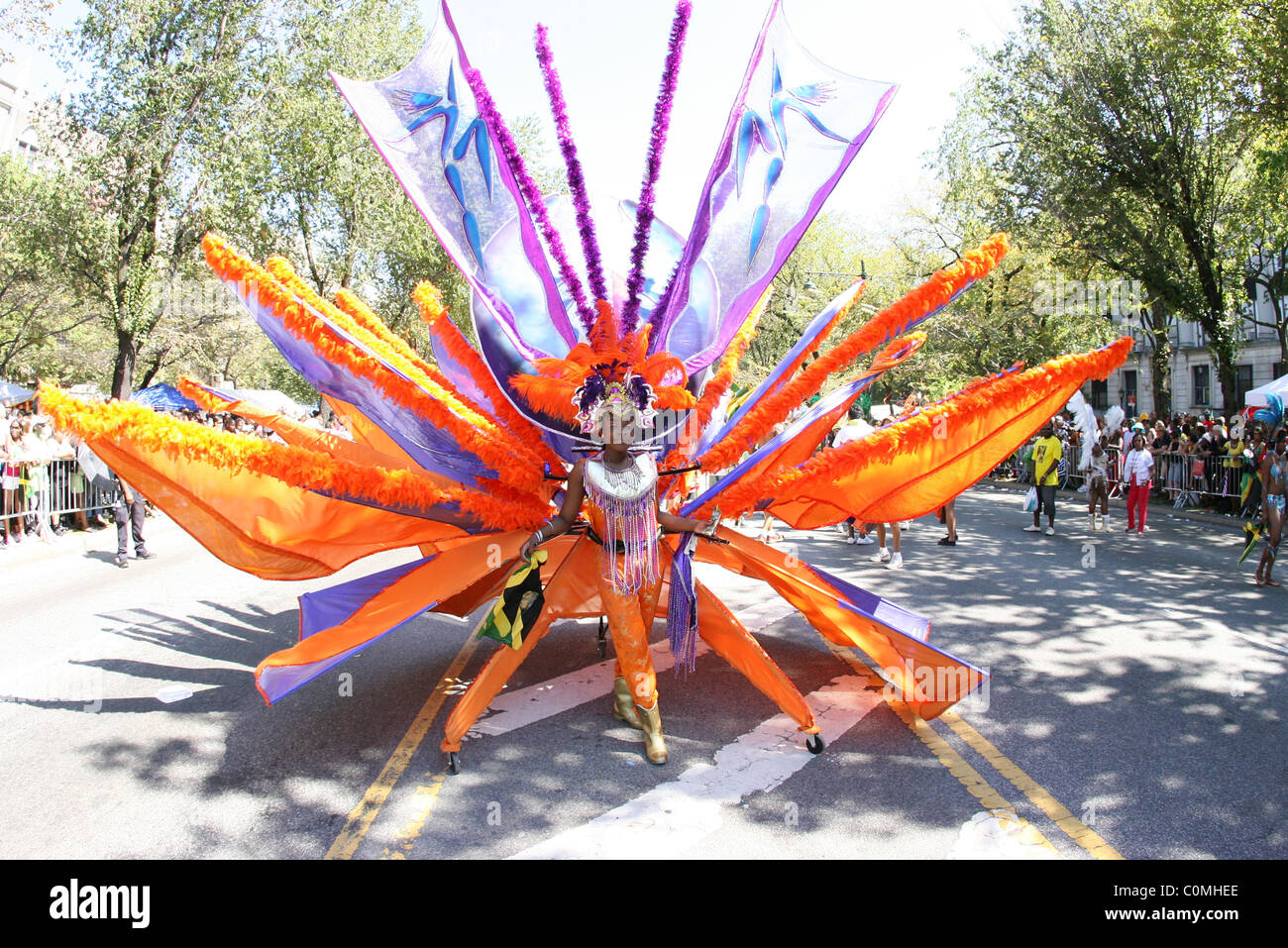 The 41st West Indian American Day Carnival Parade in Brooklyn New York ...
