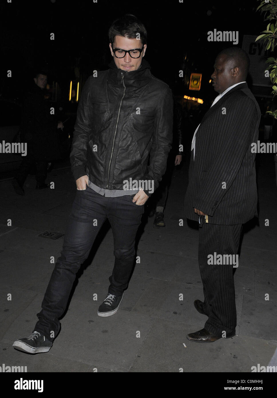 Josh Hartnett arriving at Bungalow 8 nightclub London, England - 15.09. ...
