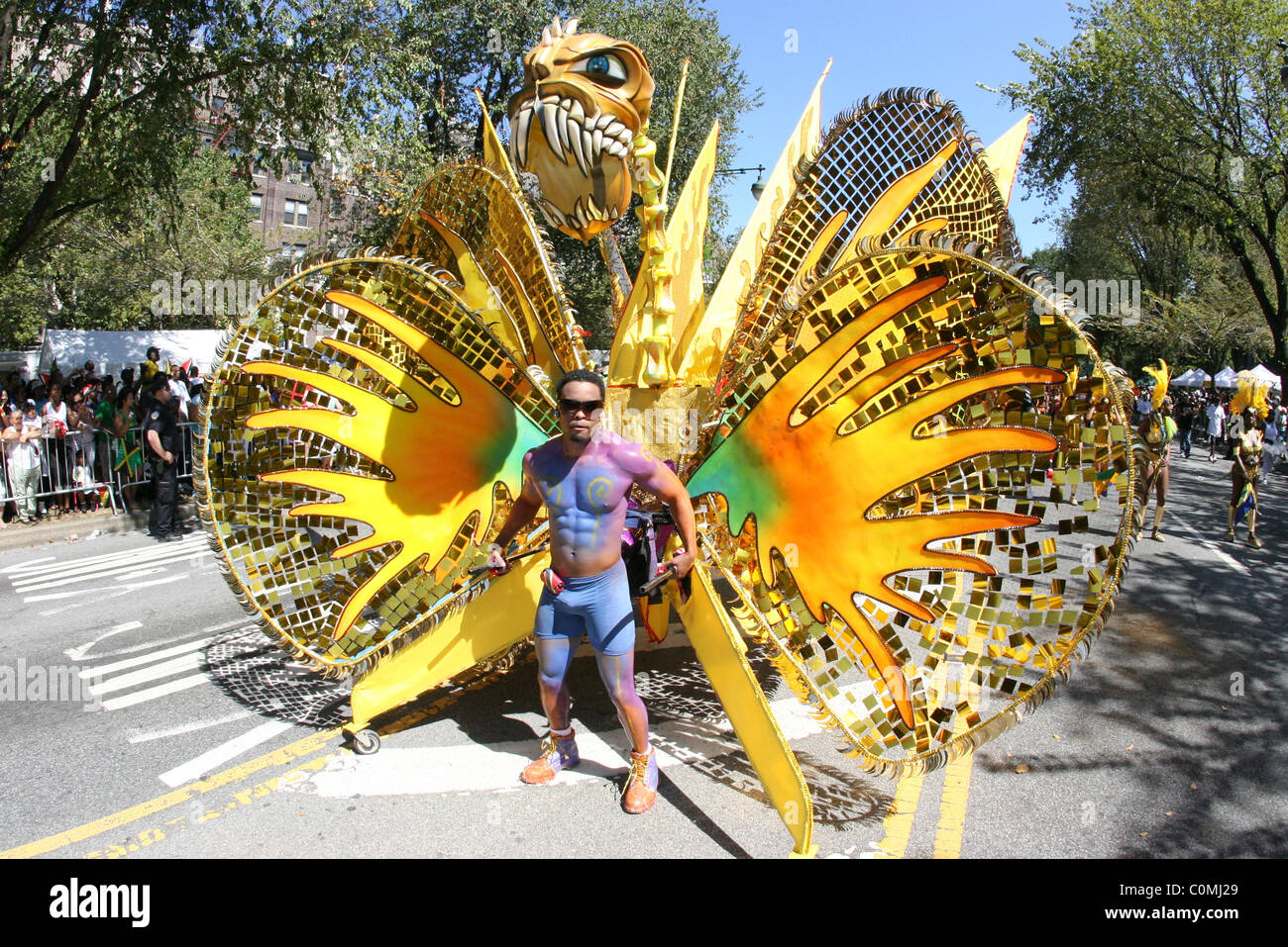 The 41st West Indian American Day Carnival Parade in Brooklyn New York ...