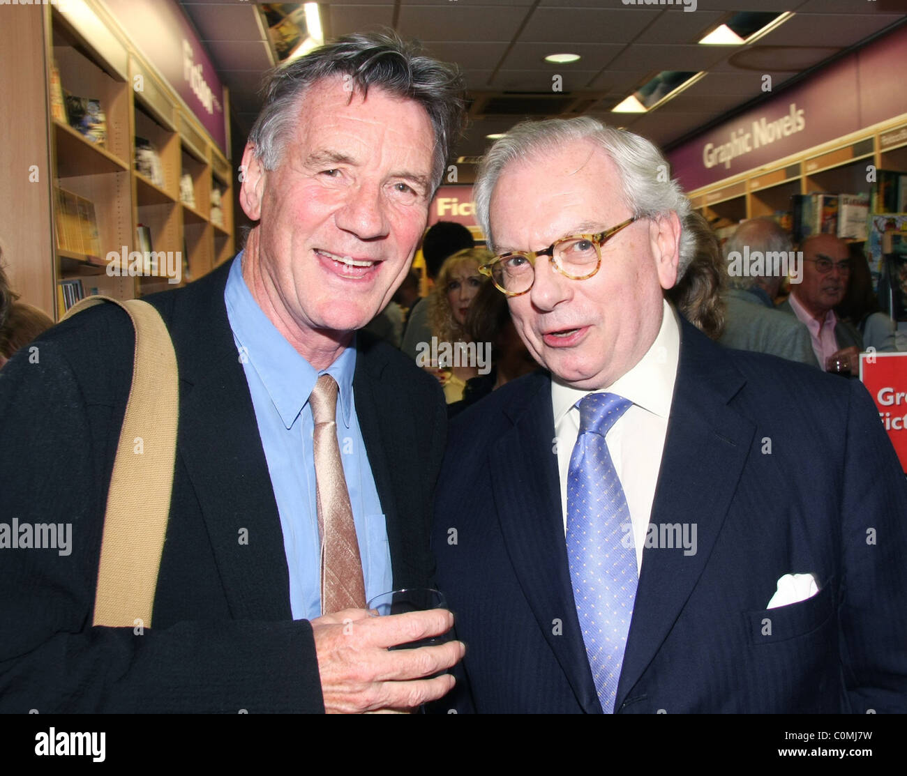 Michael Palin and David Starkey The Foyles Summer Party at Charing ...
