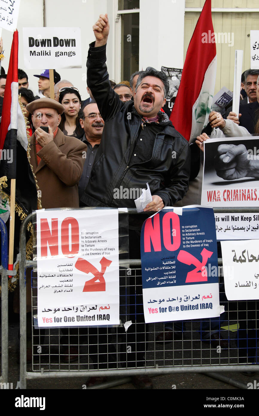 Iraq war protest poster in hi-res stock photography and images - Alamy