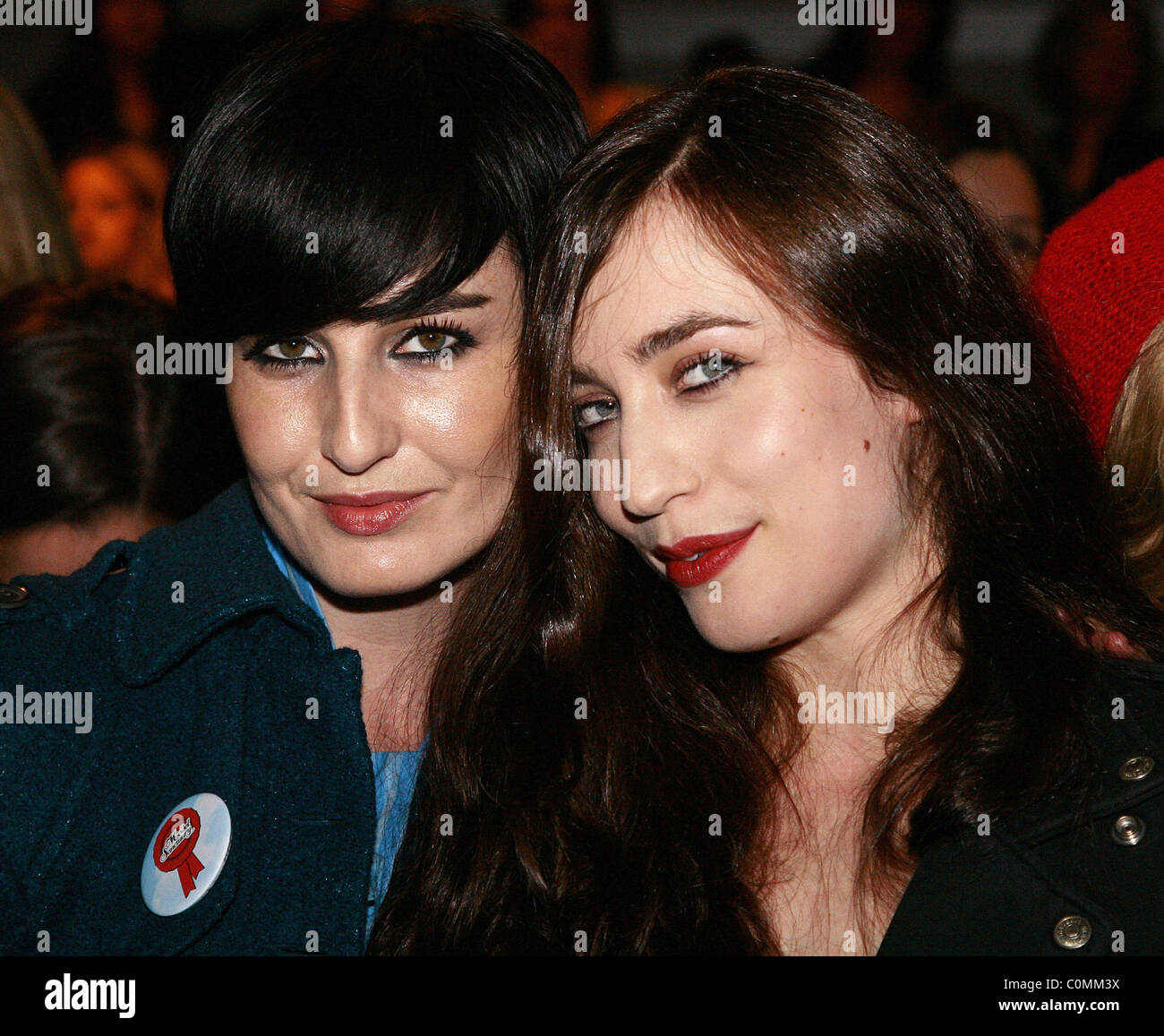 Erin O'Connor and Elizabeth Jagger London Fashion Week - Spring/Summer ...