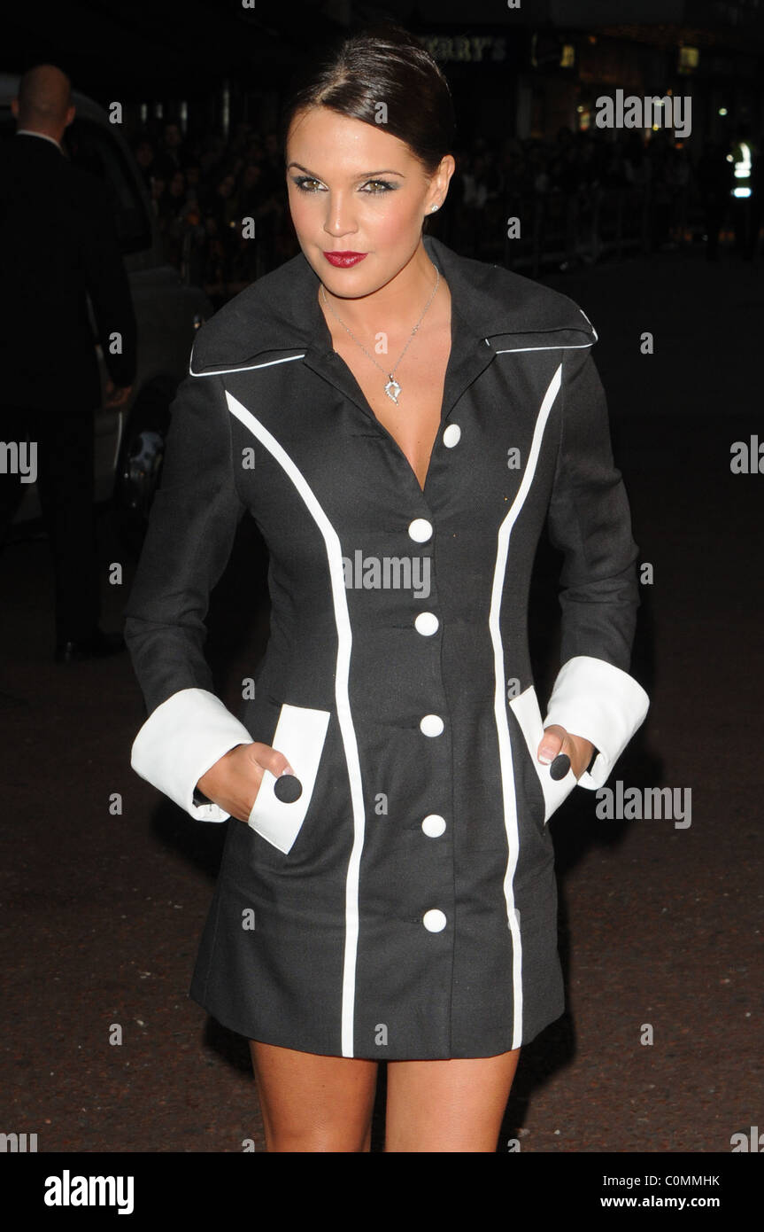 Danielle Lloyd The UK premiere of 'Tropic Thunder' held at the Odeon ...