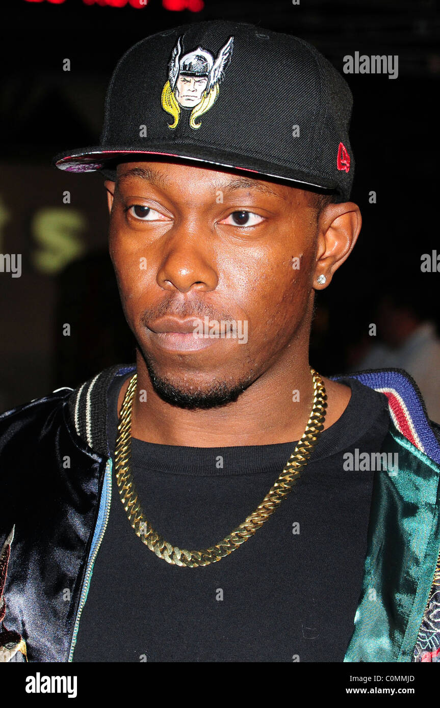 Dizzee Rascal The UK premiere of 'Tropic Thunder' held at the Odeon ...