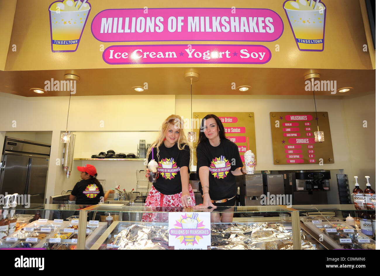 The Daily Star 'Goss Girls' visit Millions of Milkshakes Los Angeles ...