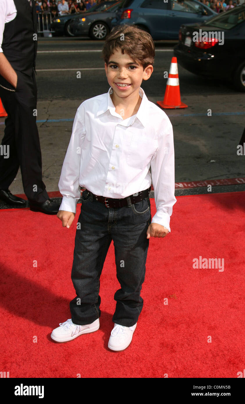 Cameron Boyce Los Angeles Premiere of 'Eagle Eye' - held at Grauman's ...