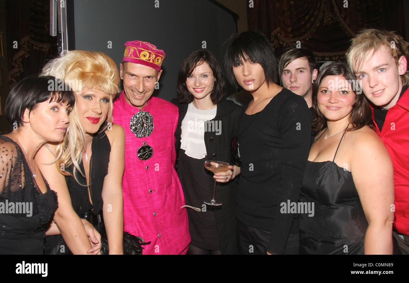 Sadie Frost, Jodie Harsh, Andrew Logan, Sophie Ellis Bextor, Natt ...